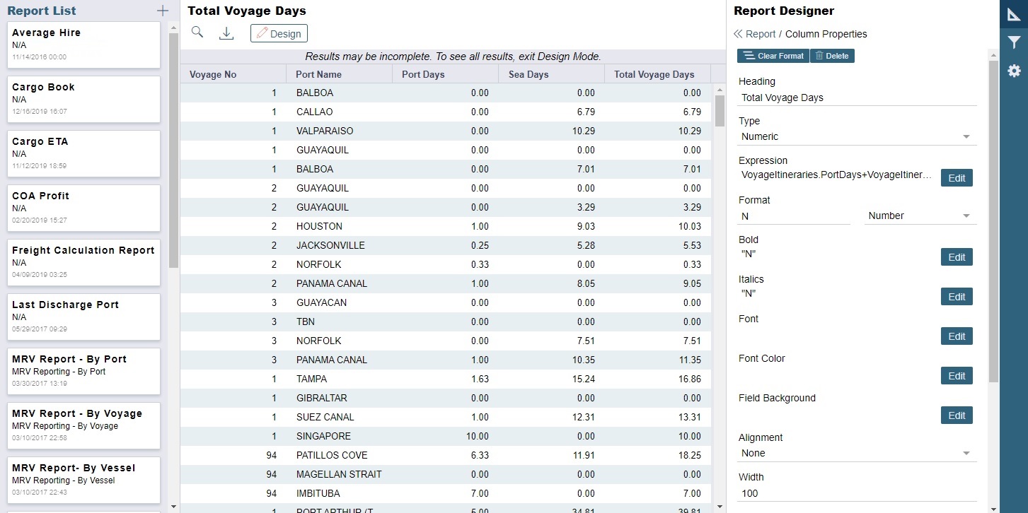 IMOS - Sample Custom Expressions